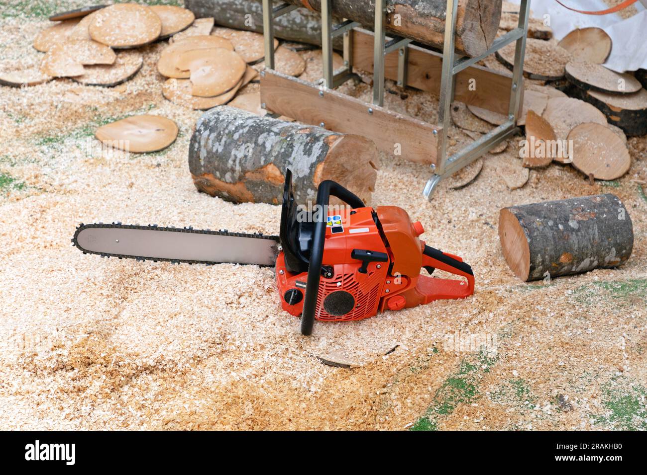 Petrol powered equipment hi-res stock photography and images - Alamy