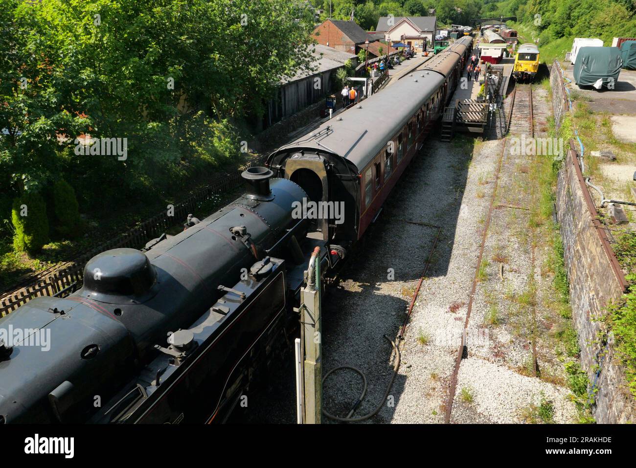 Ecclesbourne Valley Railway Stock Photo - Alamy