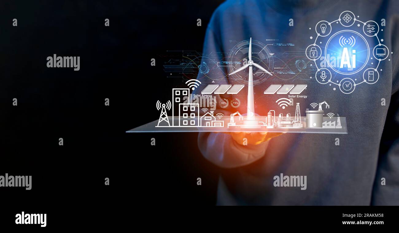 The concept of using AI systems in smart home and smart industry ...