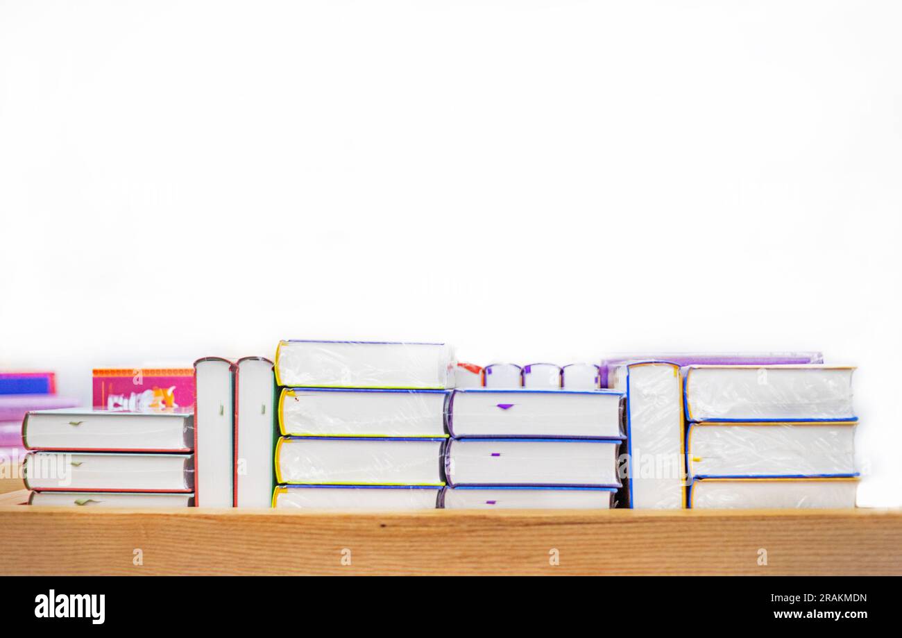 Reference materials table hi-res stock photography and images - Alamy