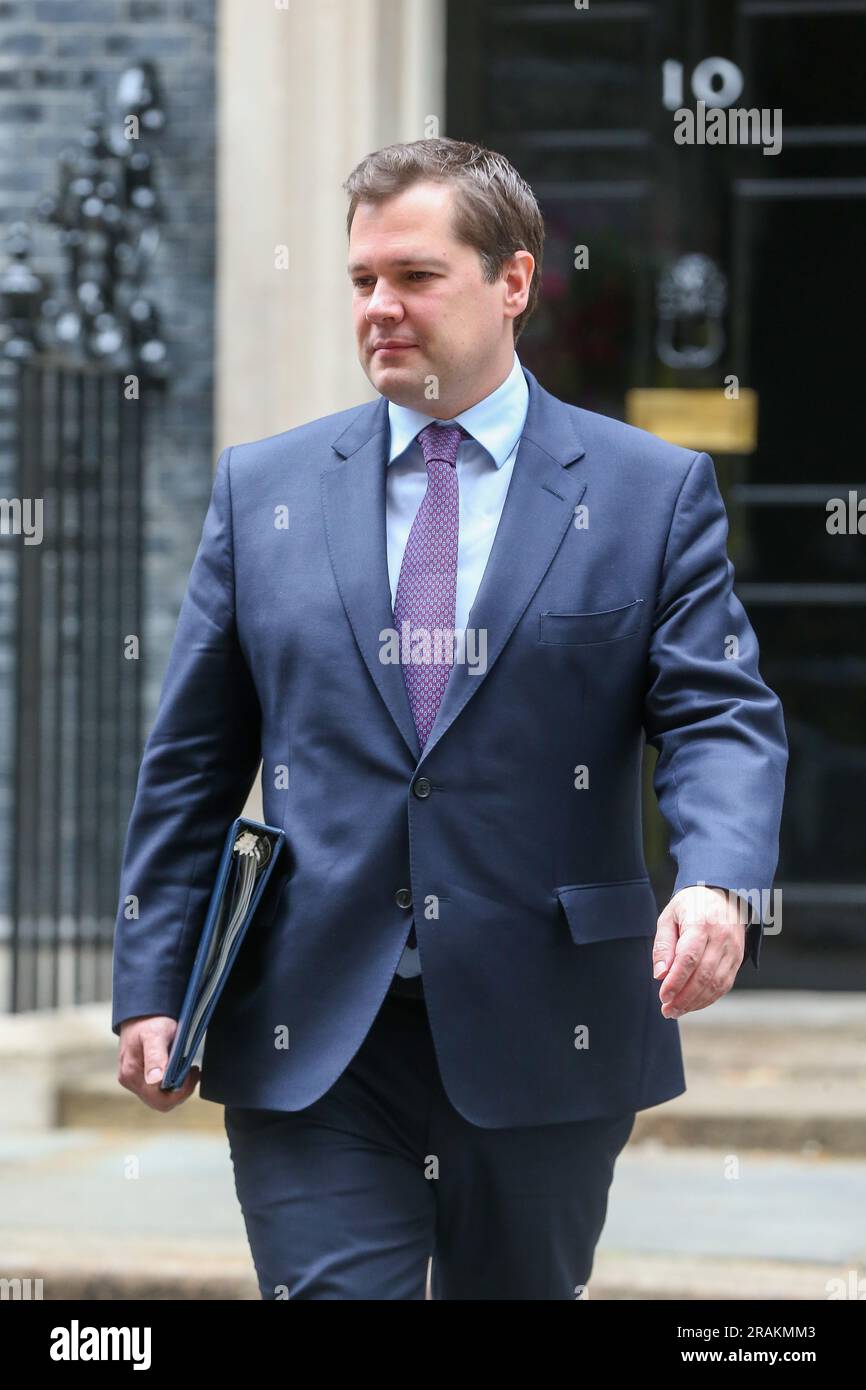 London, England, UK. 4th July, 2023. Immigration Minister ROBERT ...