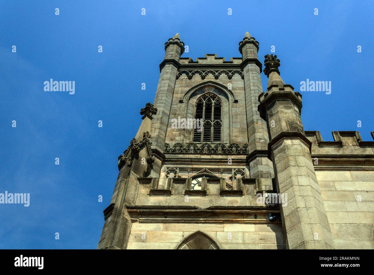 Oldham parish church. Rock Street, Oldham Stock Photo - Alamy