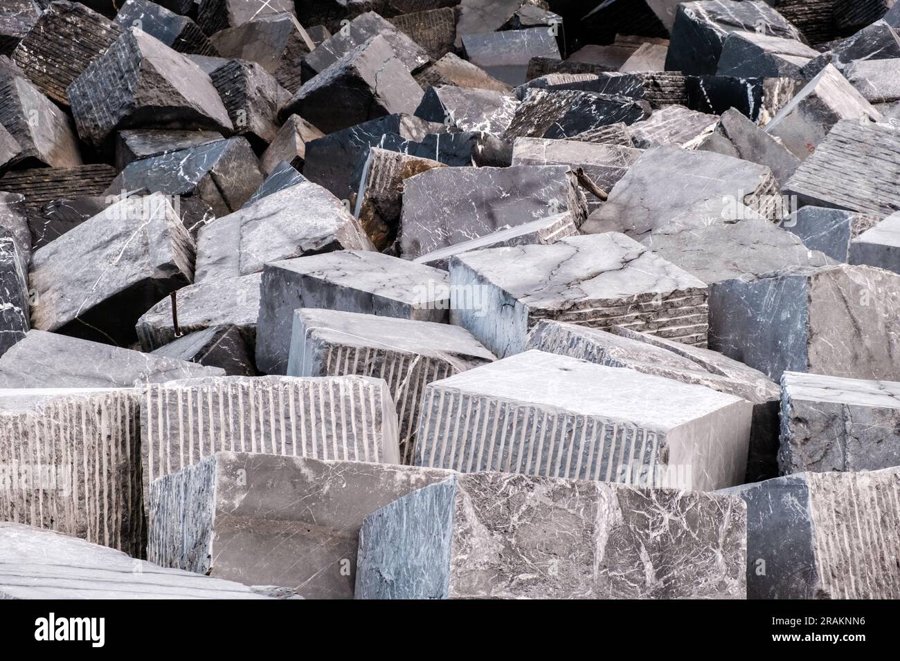 Large granite blocks prevent waves from invading inland due to rising ...