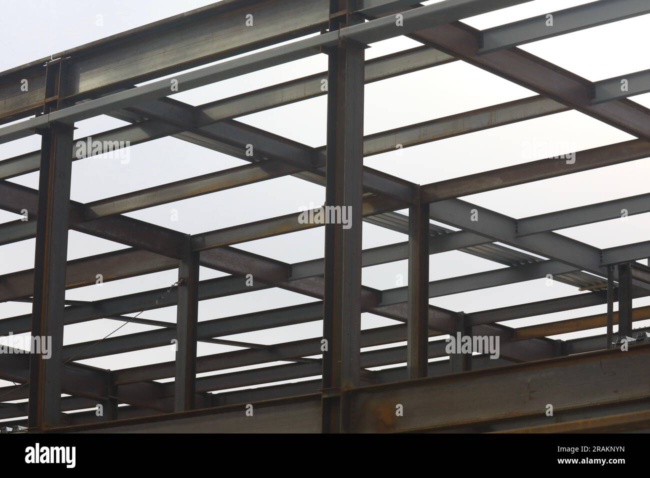 Steel beams and girders Stock Photo - Alamy