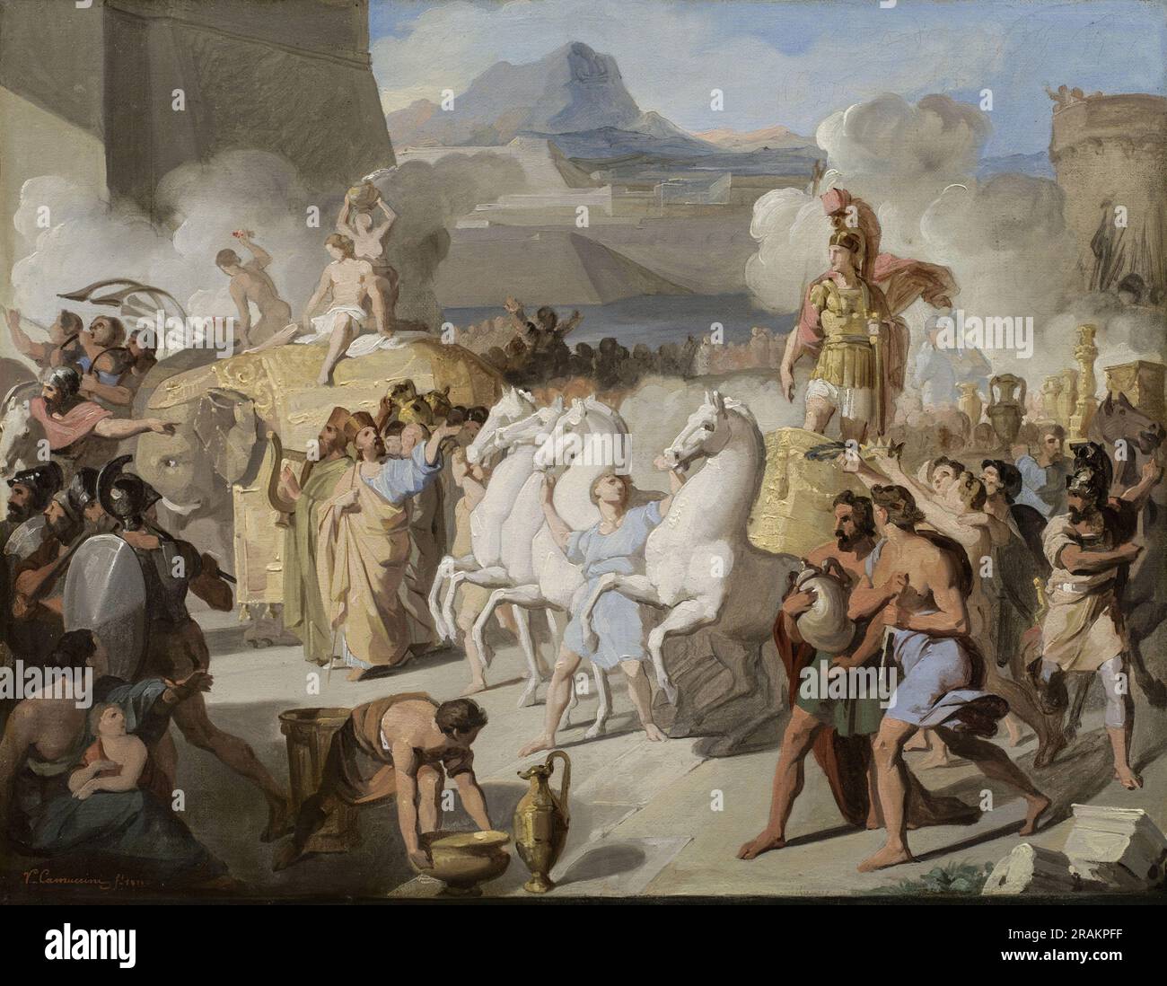 A Roman Triumphal Entry, Possibly of Marcus Claudius Marcellus 1816 by ...