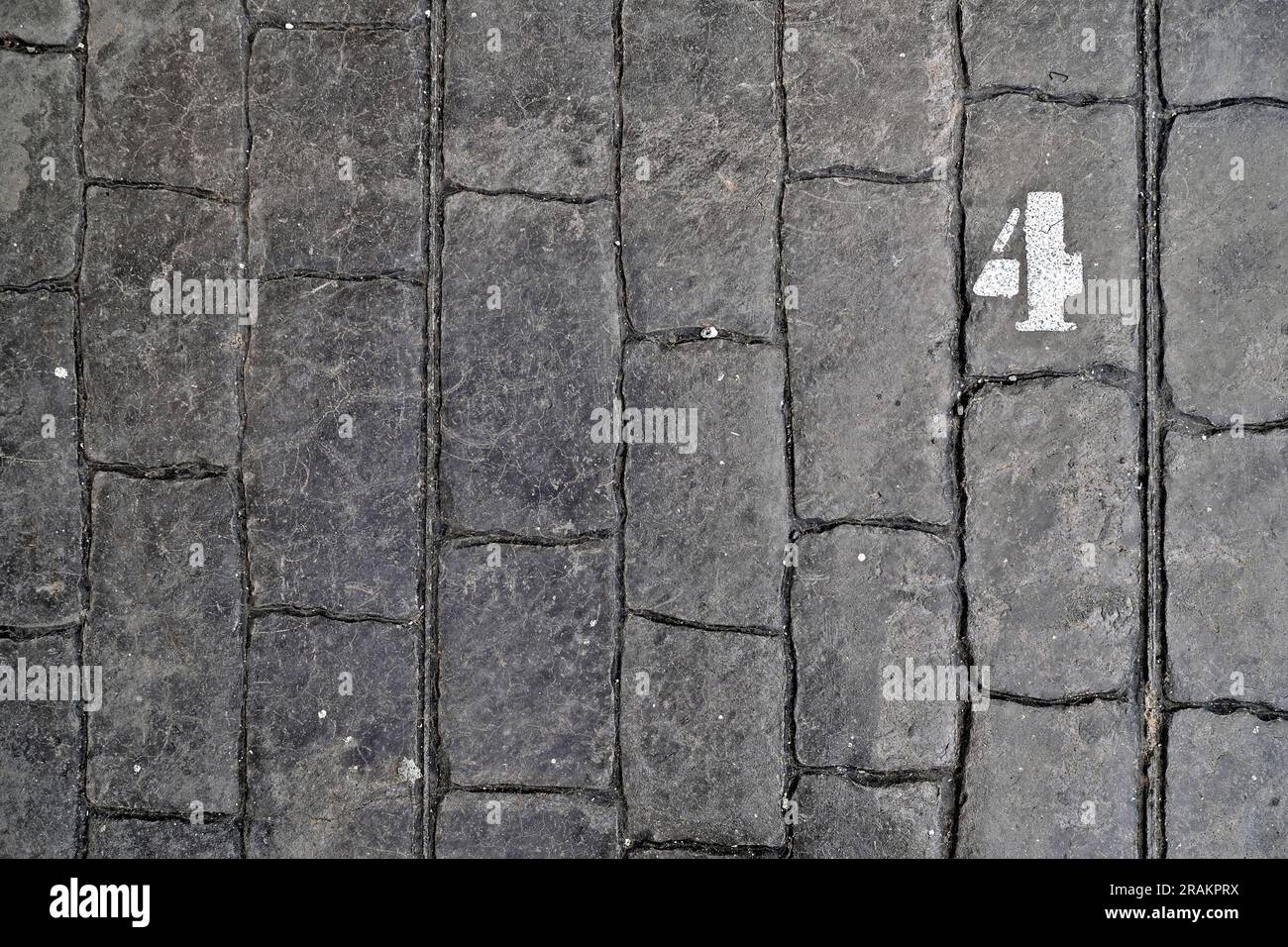 4 number four hi-res stock photography and images - Alamy