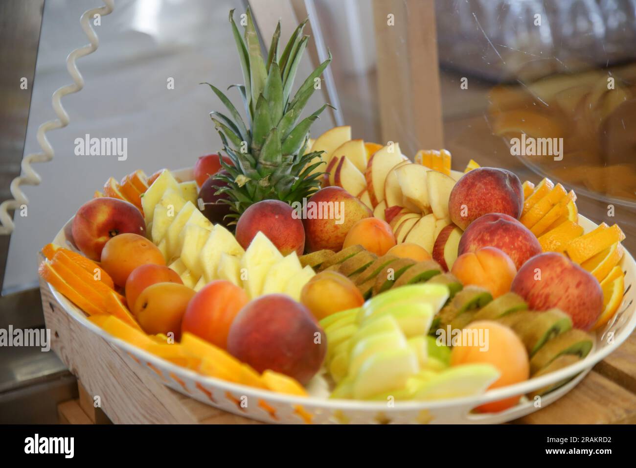 Lunch fruit hotel hi-res stock photography and images - Alamy