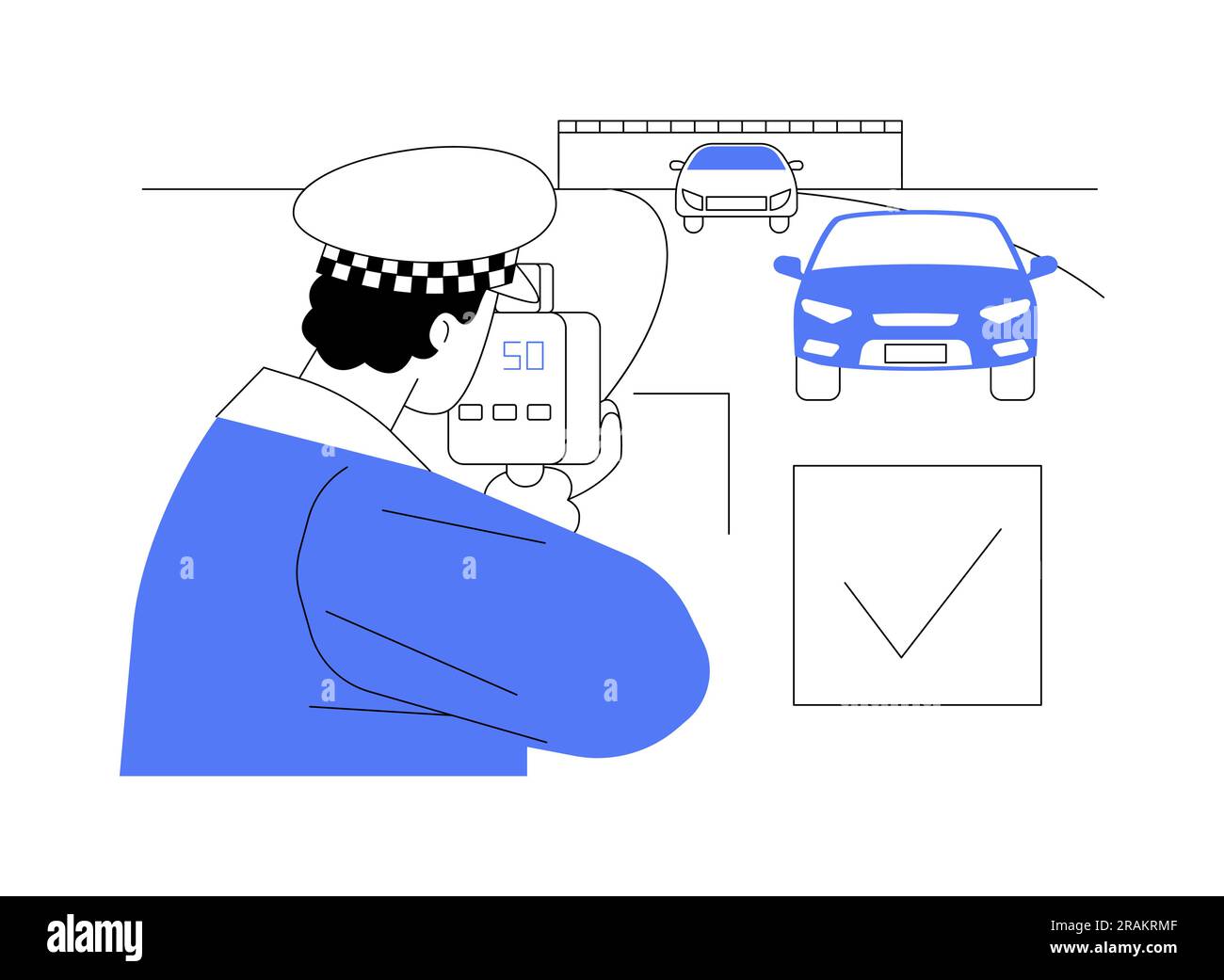 Speed Monitoring Abstract Concept Vector Illustration Stock Vector Image And Art Alamy