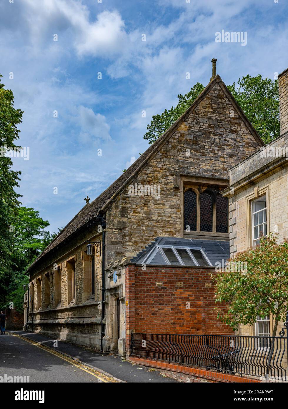The King's School, Grantham, Lincolnshire, England, UK. The hall where ...