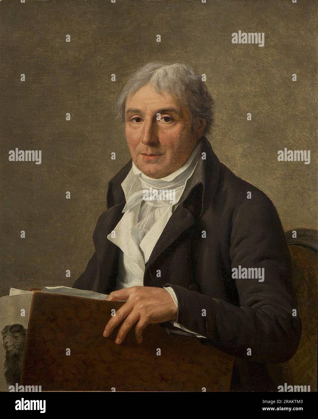 Portrait of Simon Charles Miger 1806 by Marie-Gabrielle Capet Stock ...