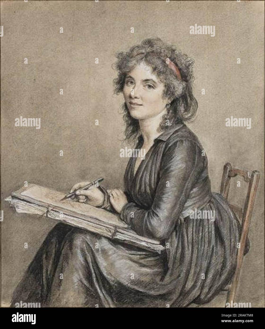 Portrait of marie gabrielle capet hi-res stock photography and images ...