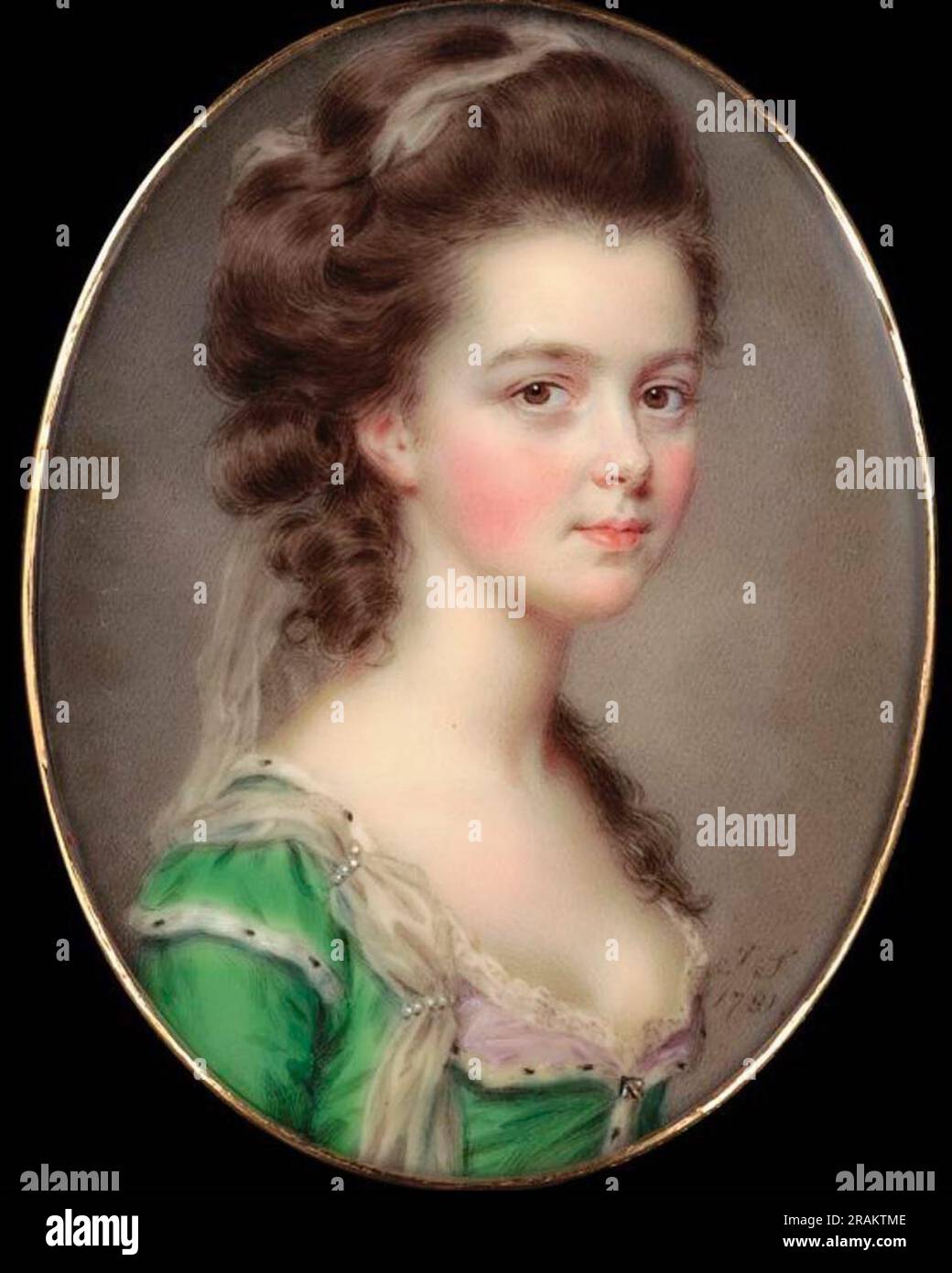 Catherine the Great by Marie-Gabrielle Capet Stock Photo - Alamy