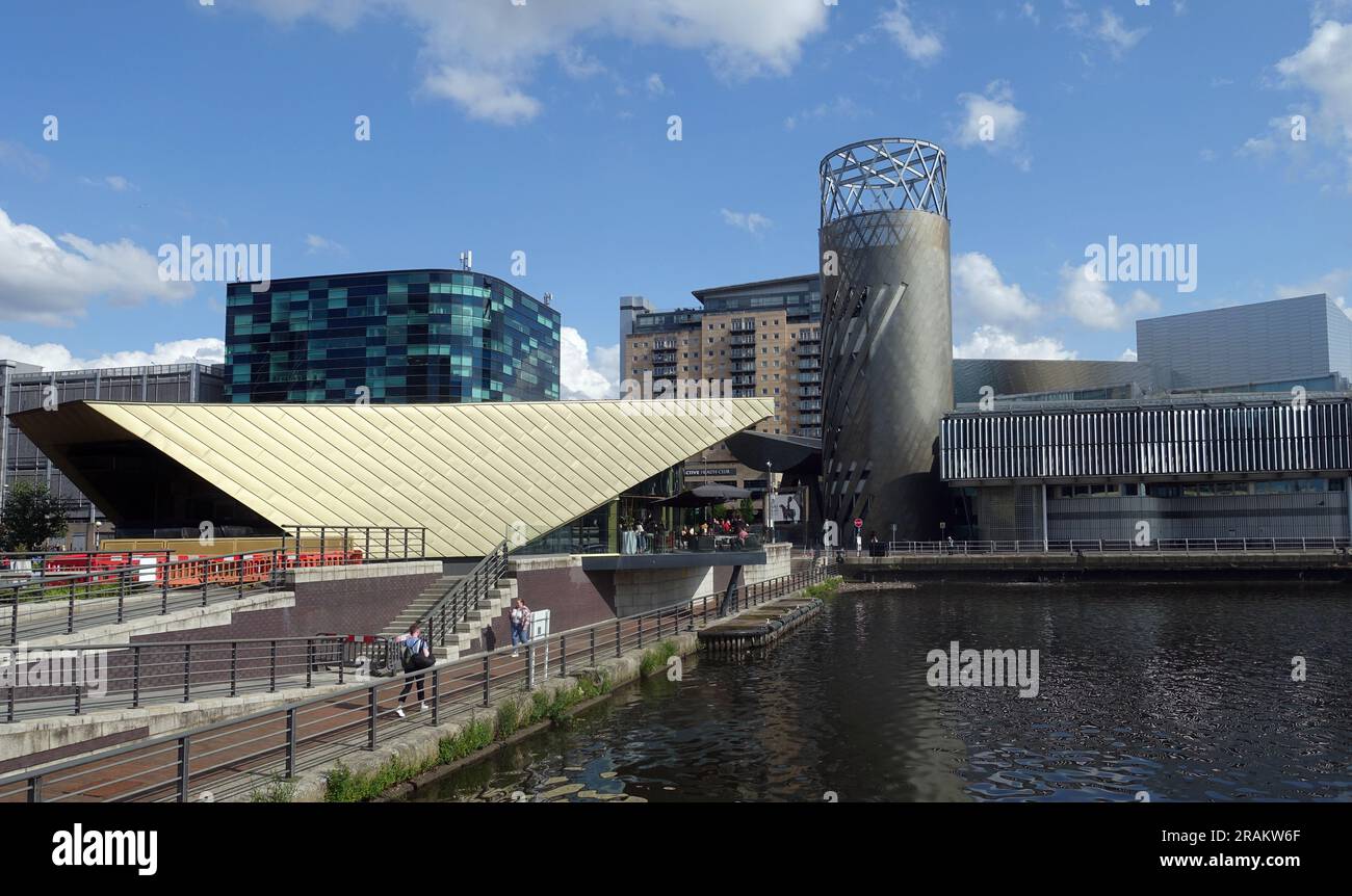 Media City Manchester UK Stock Photo - Alamy
