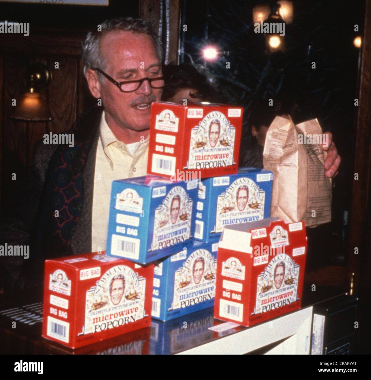 1986 Paul Newman John Barrett/PHOTOlink Stock Photo - Alamy