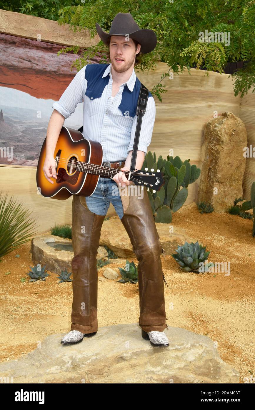 3 July 2023. East Molesey, Surrey, UK. George Maddison at the 2023 RHS ...
