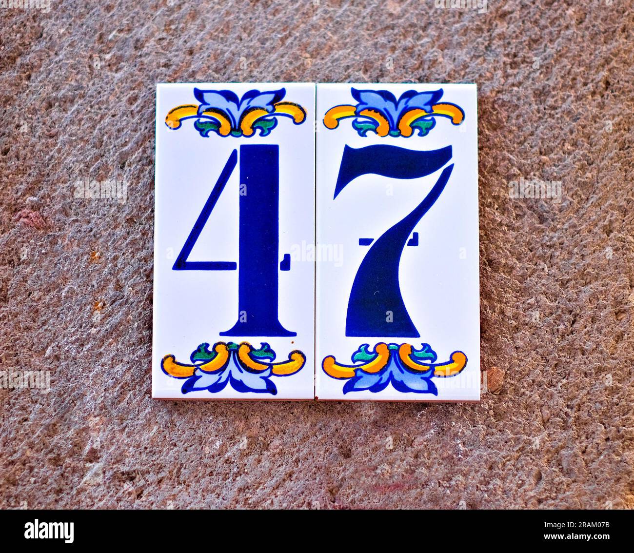 Number forty seven hi-res stock photography and images - Alamy