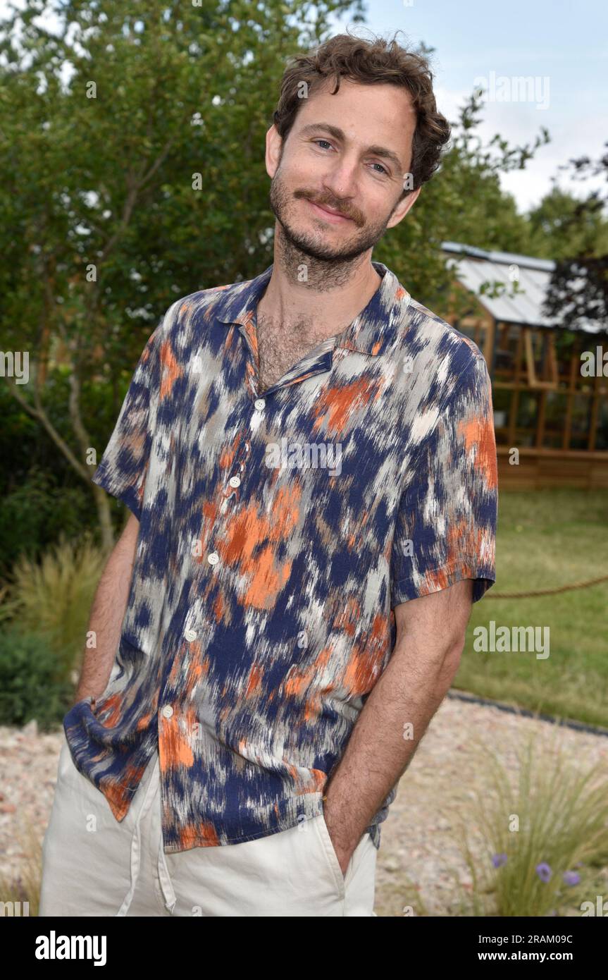 3 July 2023. East Molesey, Surrey, UK. Tom Massey at the 2023 RHS Hampton Court Palace Garden ...