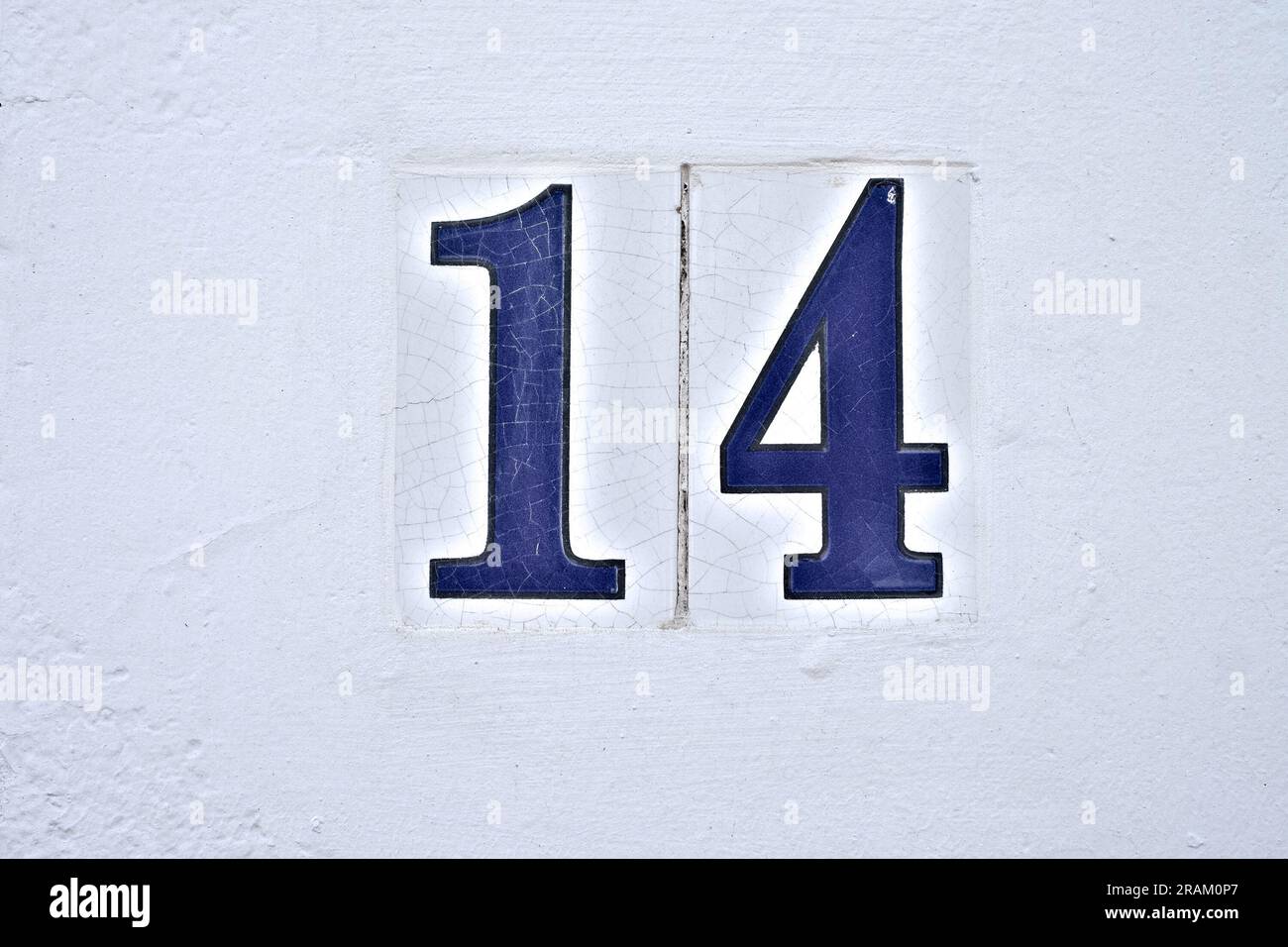 Numeral 14 fourteen isolated on hi-res stock photography and images - Alamy