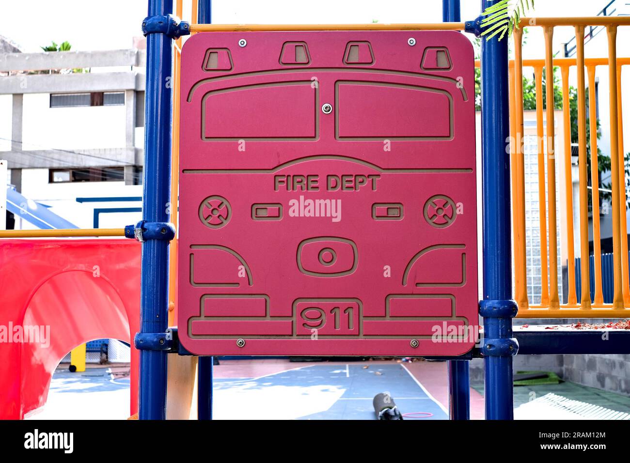 Toy fire engine hi-res stock photography and images - Alamy