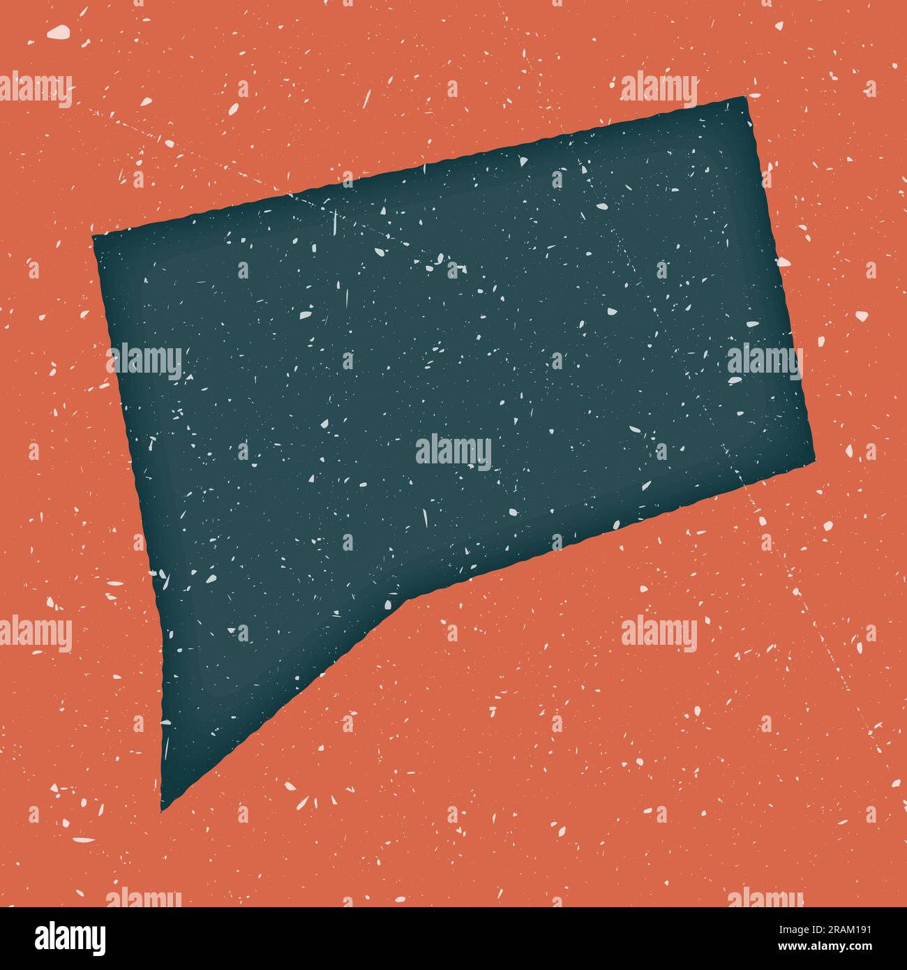 Connecticut vintage map. Grunge map of the US state with distressed ...