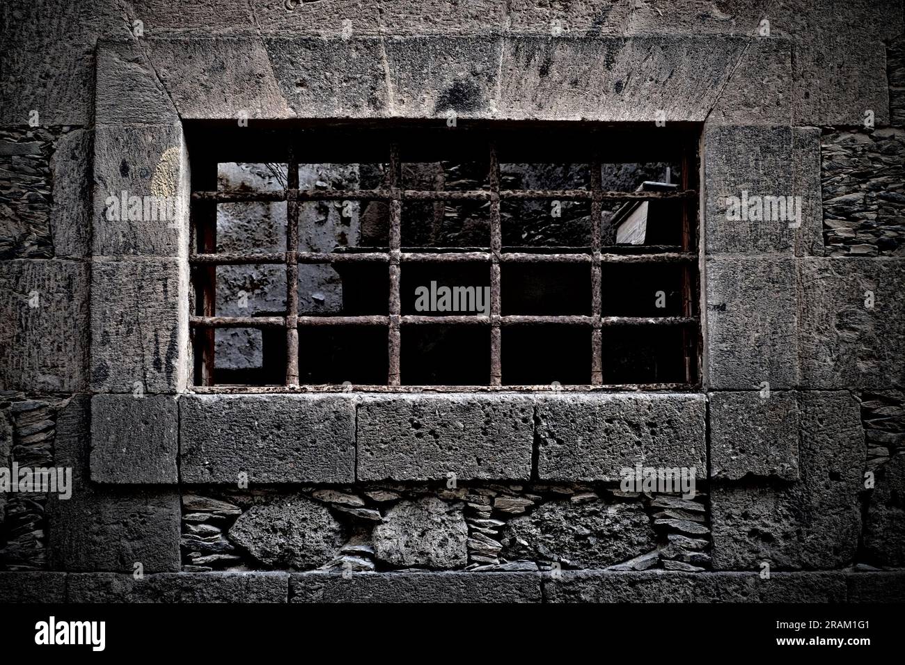 Prison cell window hi-res stock photography and images - Alamy