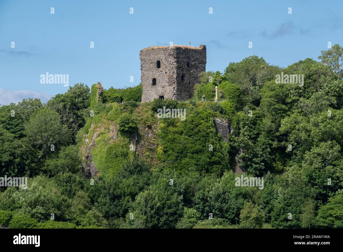 Dunollie Castle ruin, Oban, Argyll, Scotland Stock Photo - Alamy