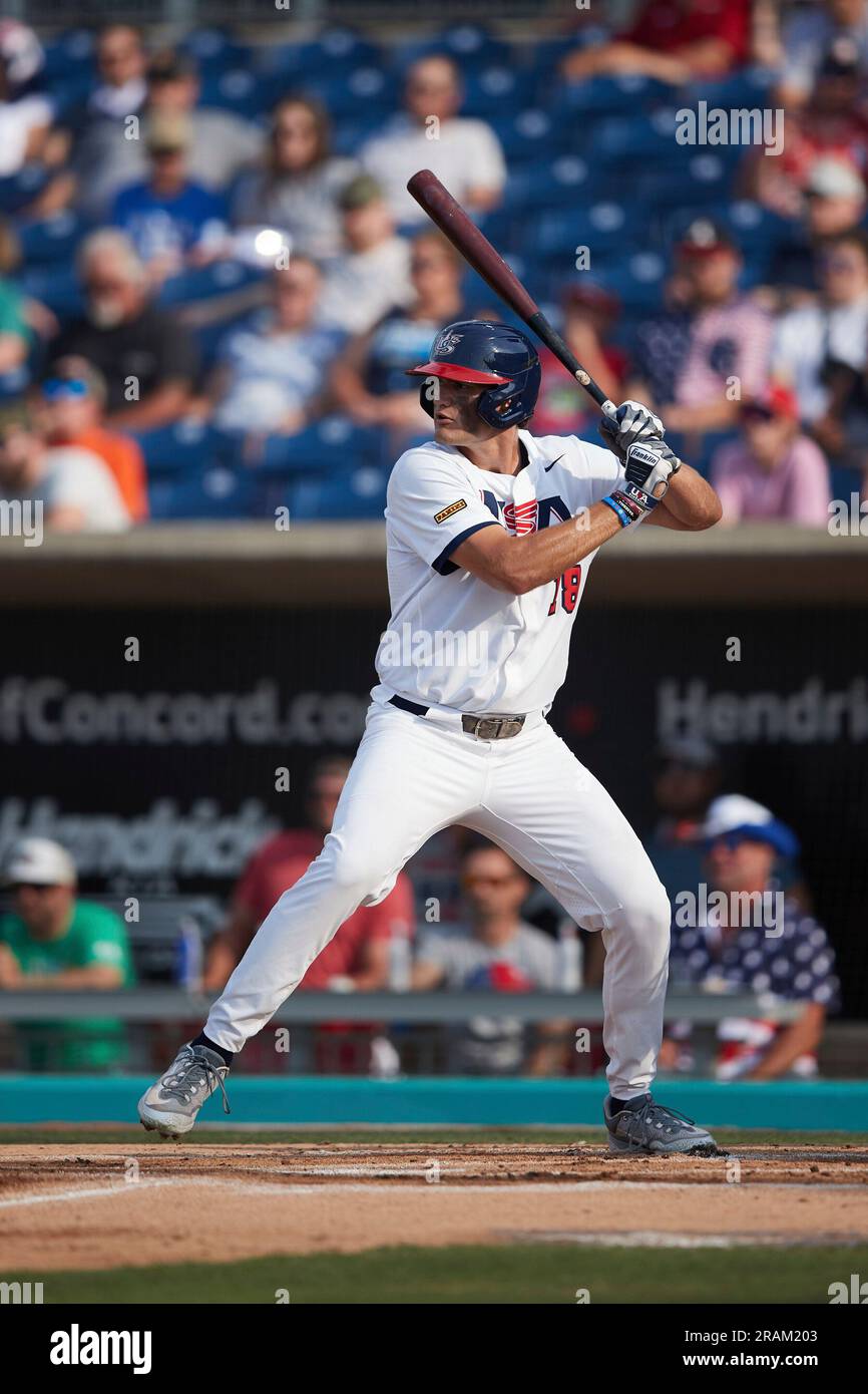 Jace LaViolette (18) (Texas A&M) of USA Baseball Collegiate National ...