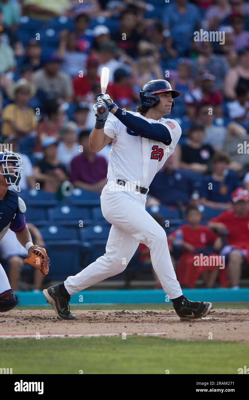 Jac Caglianone (23) (Florida) of USA Baseball Collegiate National Team ...