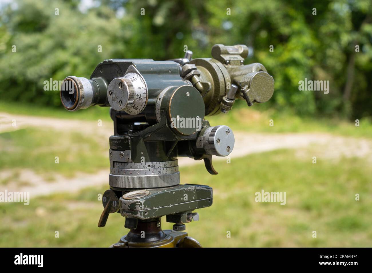 Old soviet military measuring instrument Stock Photo - Alamy