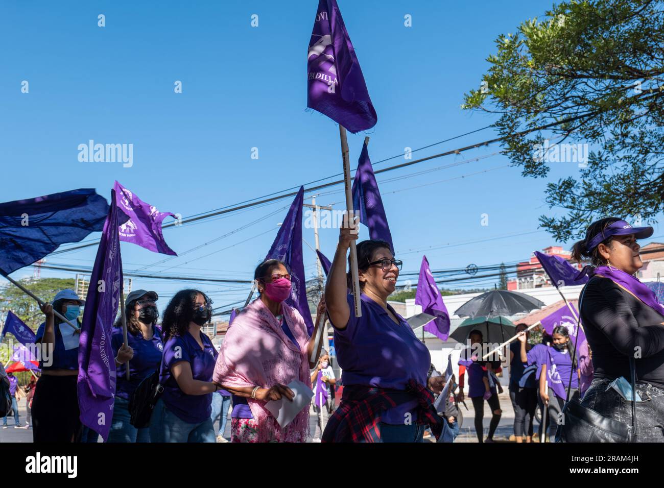 Tegucigalpa, Francisco Morazan, Honduras - December 11, 2022: Several ...