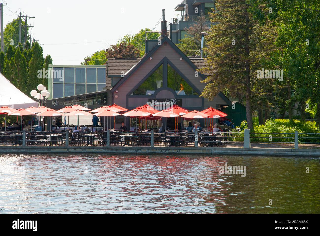 Canal Ritz along the Rideau Canal, Spring Time, Ottawa, Ontario, Canada ...