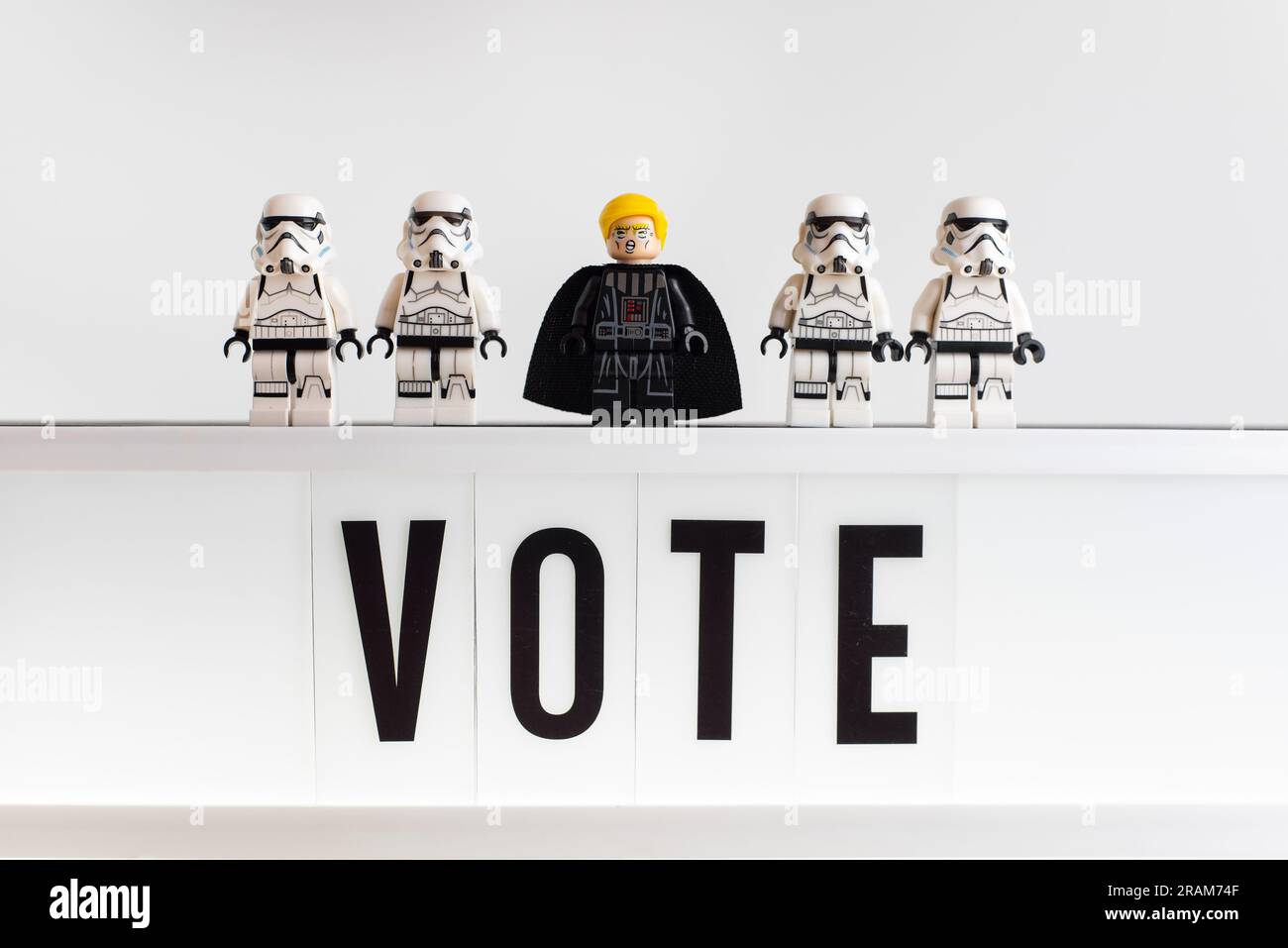 Donald trump 2023 rally hi-res stock photography and images - Alamy