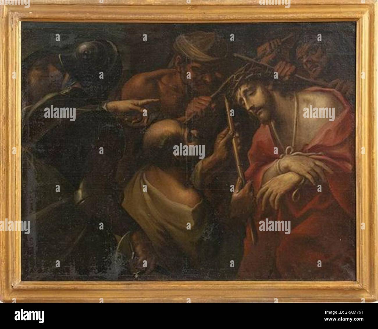 Christ derided by Caravaggio Stock Photo - Alamy