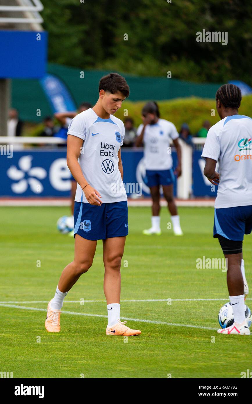 Clairefontaine-en-Yvelines, France, July 4, 2023 Elisa De Almeida of ...
