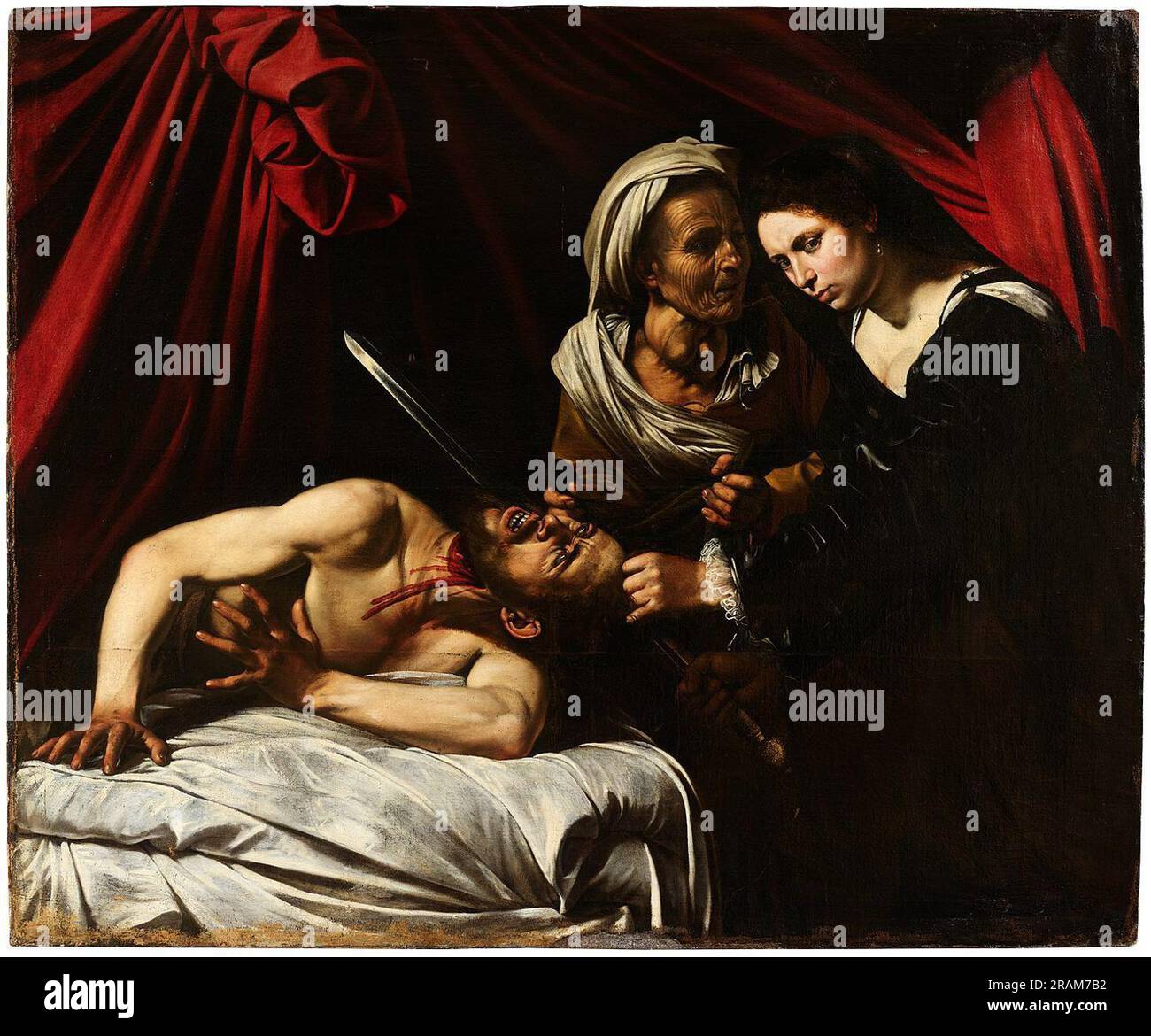 Judith Beheading Holofernes 1610 by Caravaggio Stock Photo - Alamy