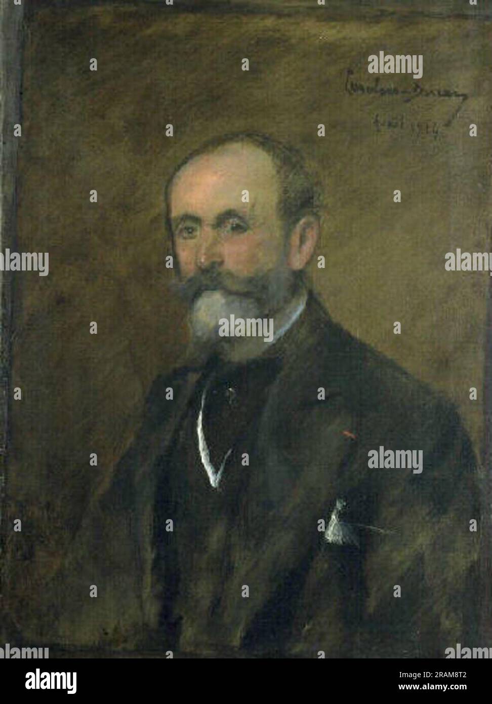 Portrait of Charles Gruet 1914 by Carolus-Duran Stock Photo - Alamy