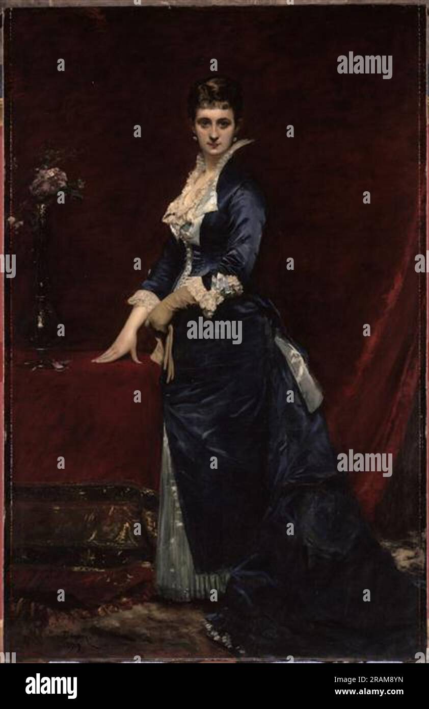 Portrait of madame georges petit hi-res stock photography and images ...