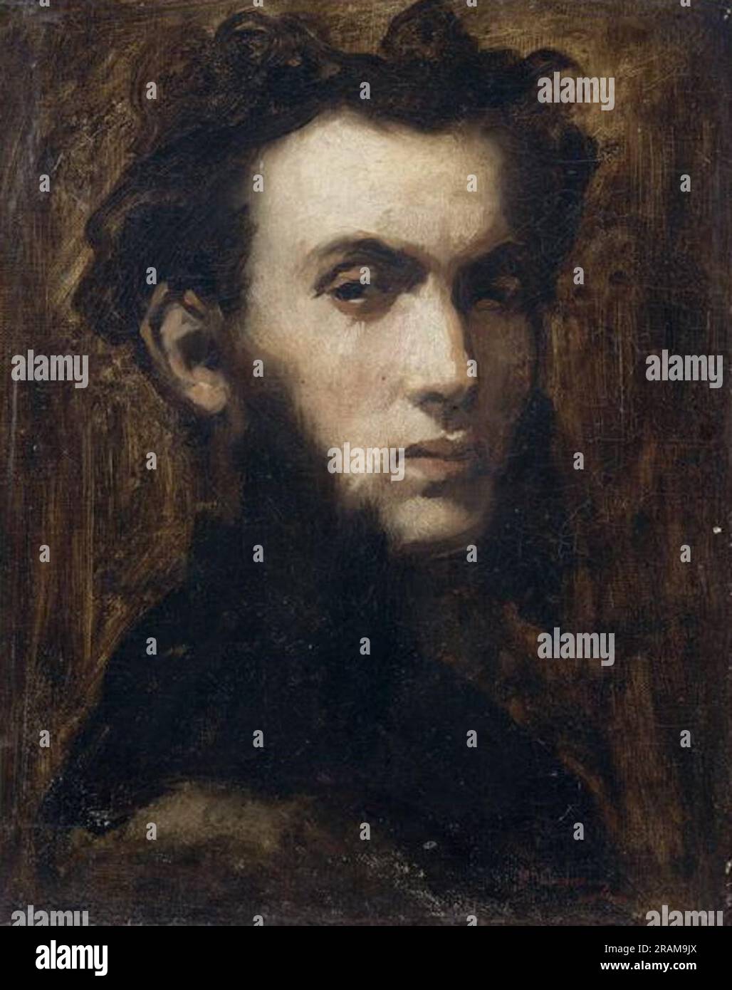 Portrait (présumé) D'henry Didier by Jean-Baptiste Carpeaux Stock Photo ...