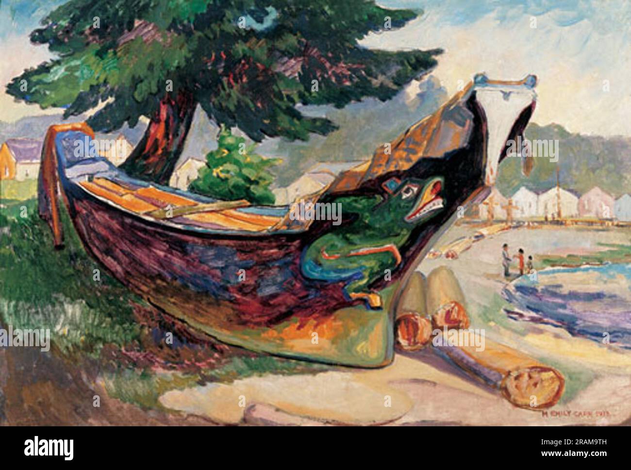 Indian war canoe hi-res stock photography and images - Alamy