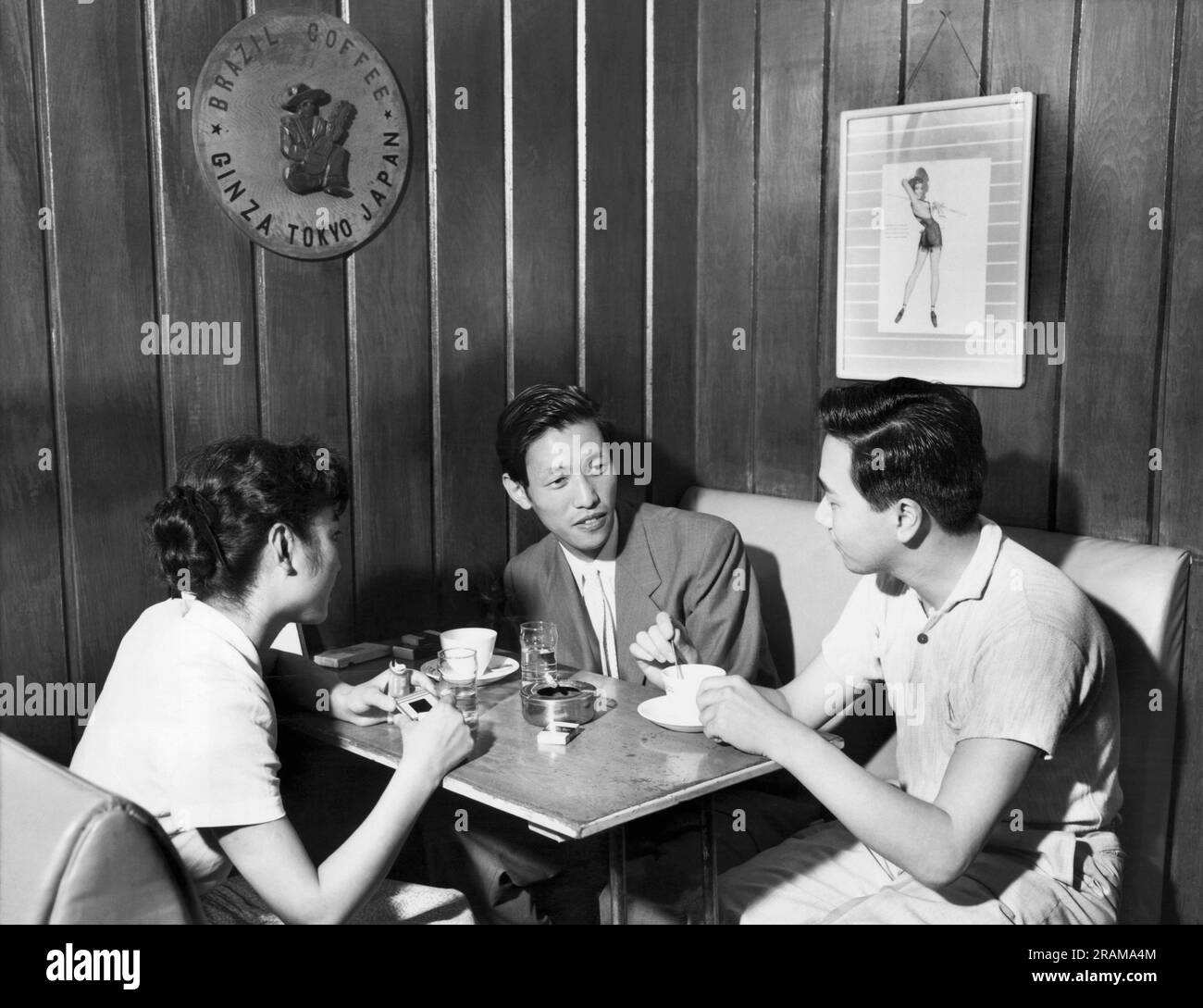 1950s coffee shop hi-res stock photography and images - Alamy