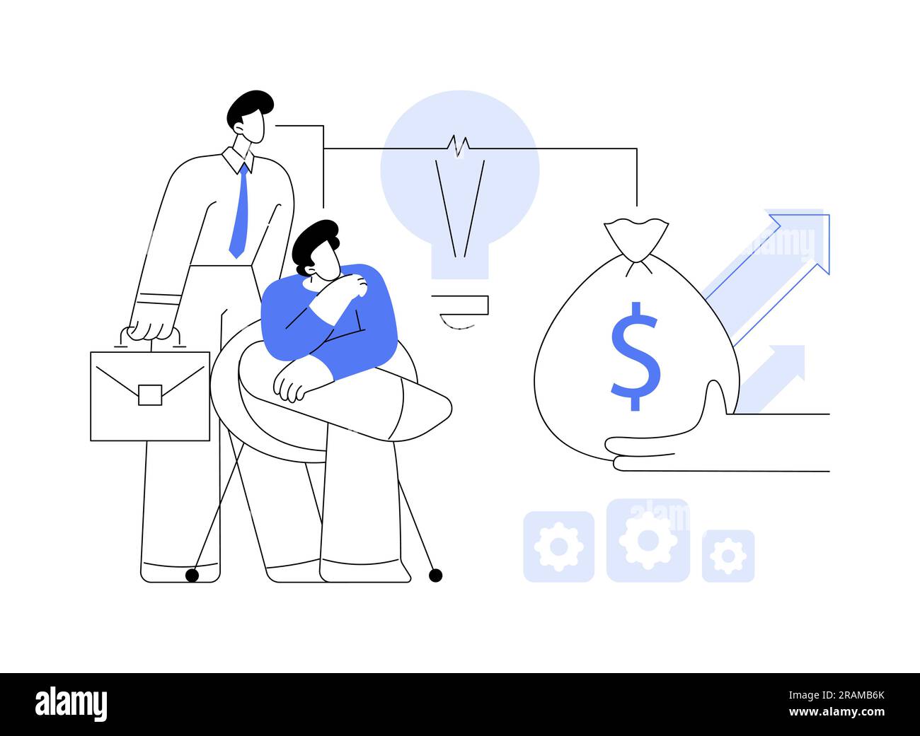 Funding rounds abstract concept vector illustration Stock Vector Image ...