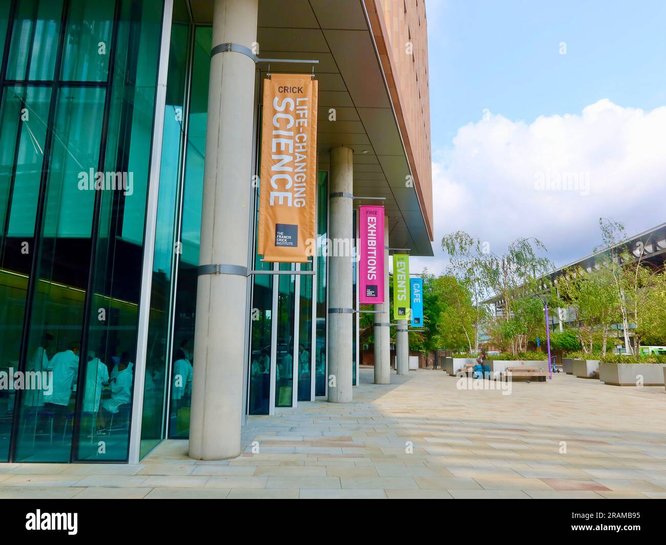London, UK - June 2023 : Francis Crick Institute for medical research ...