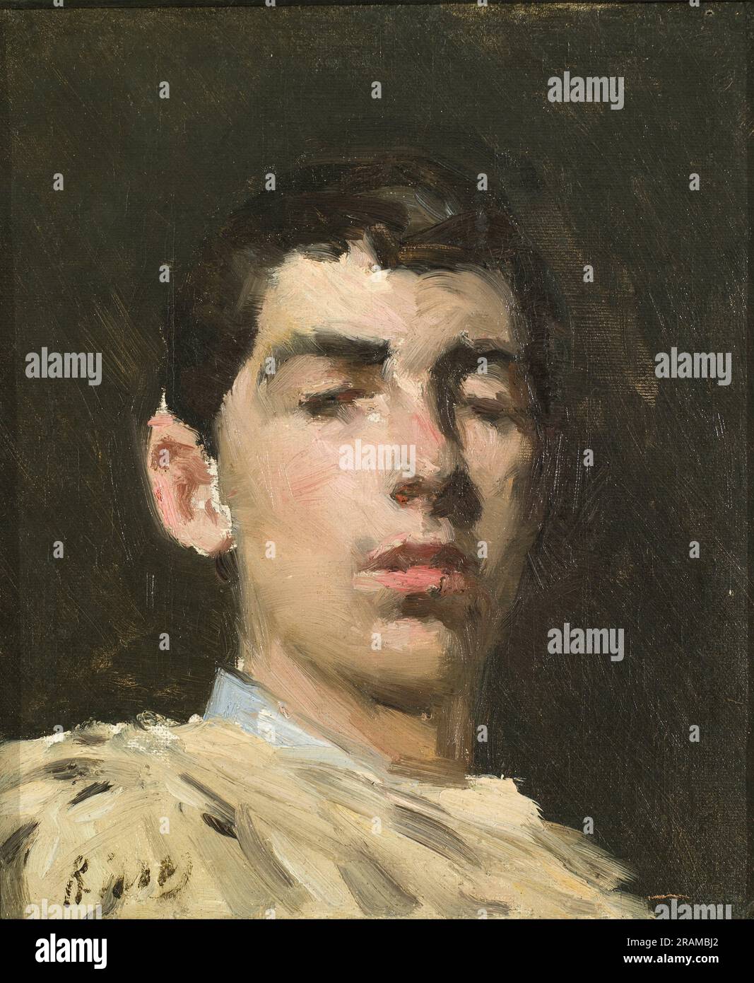 Self-portrait by Ramon Casas Stock Photo - Alamy