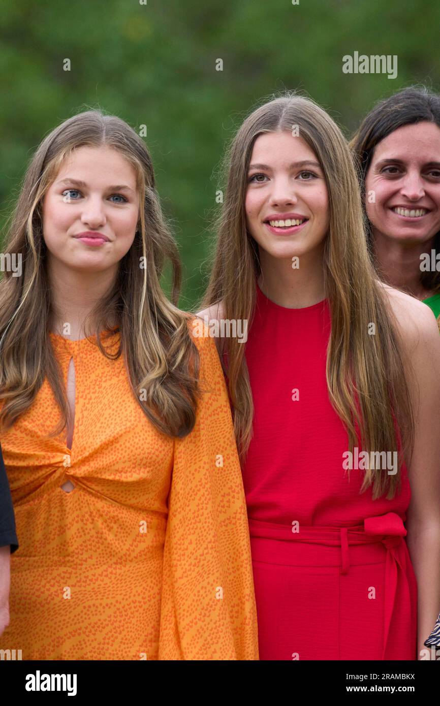 Roses, Girona, Spain. 4th July, 2023. Crown Princess Leonor, Princess ...
