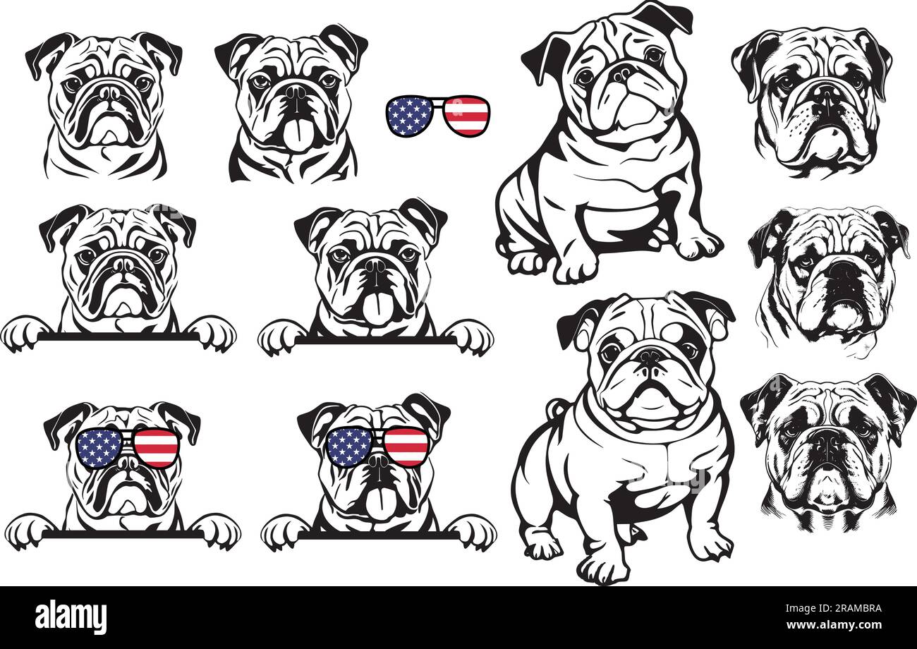 British portrait collection Stock Vector Images - Alamy