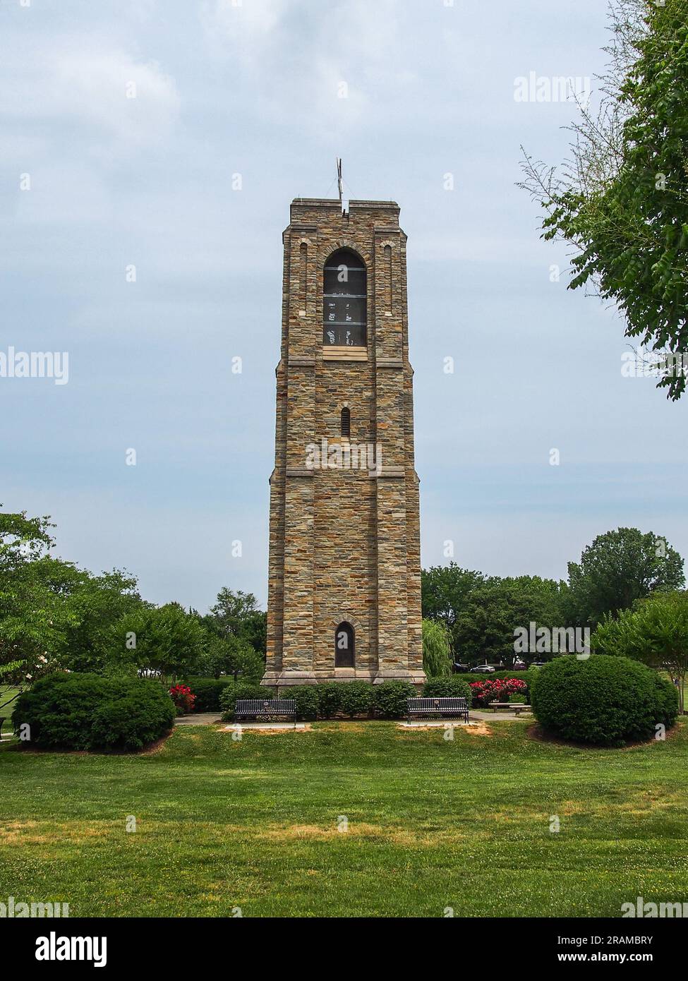 Joseph Dill Baker Memorial Tower & Carillon at Baker Park, Frederick ...