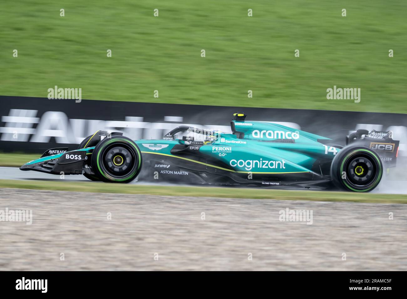 The Formula 1 AustrianGP 2023 in Red Bull Ring Circuit Spielberg ...