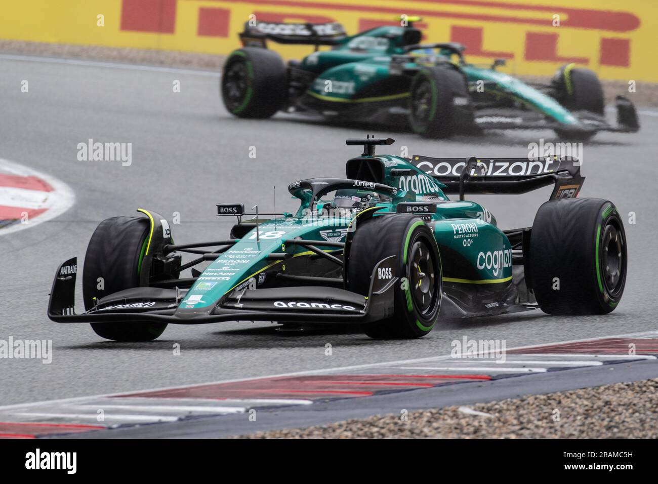 The Formula 1 AustrianGP 2023 in Red Bull Ring Circuit Spielberg ...