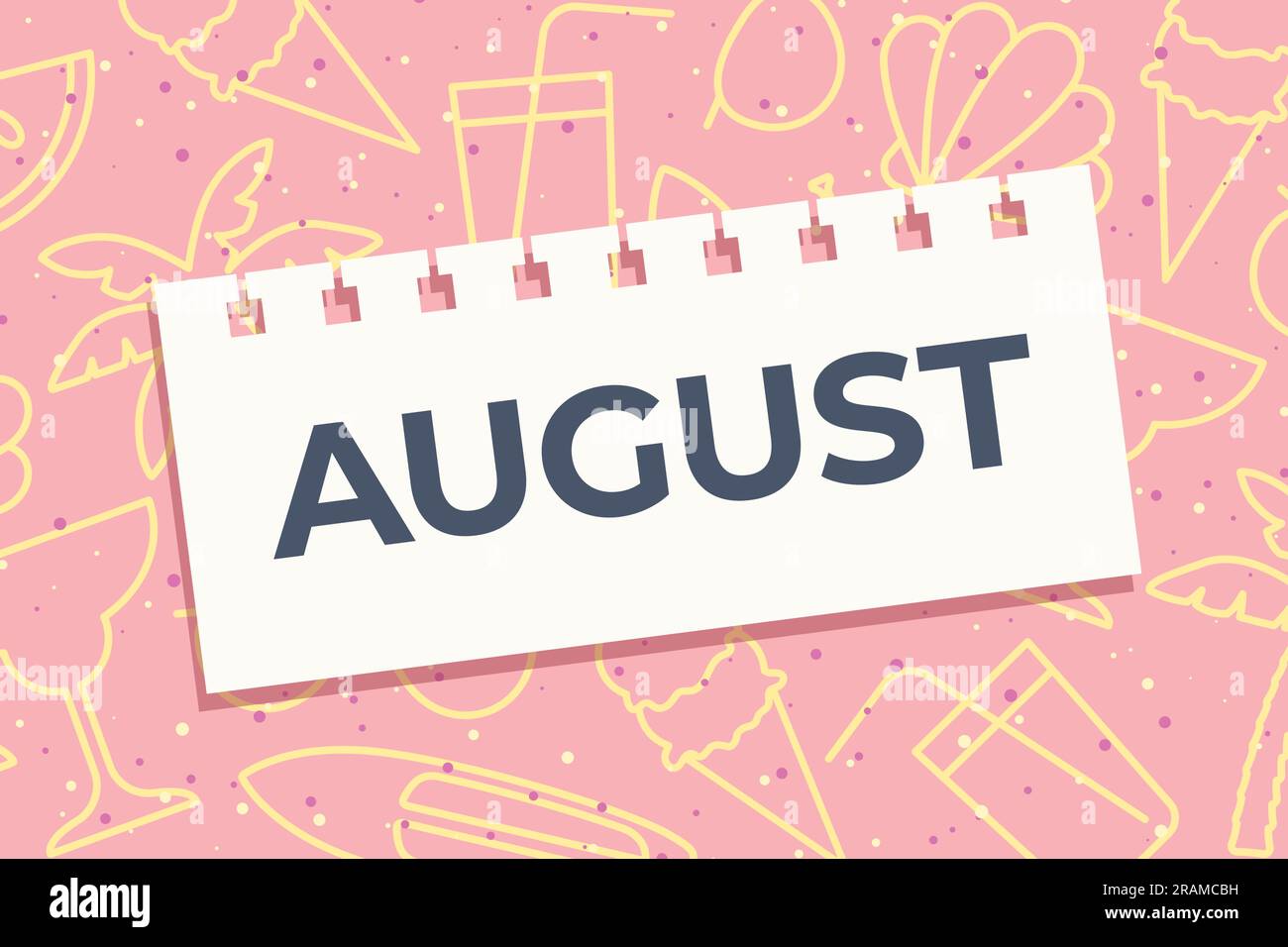 August ice Stock Vector Images - Alamy