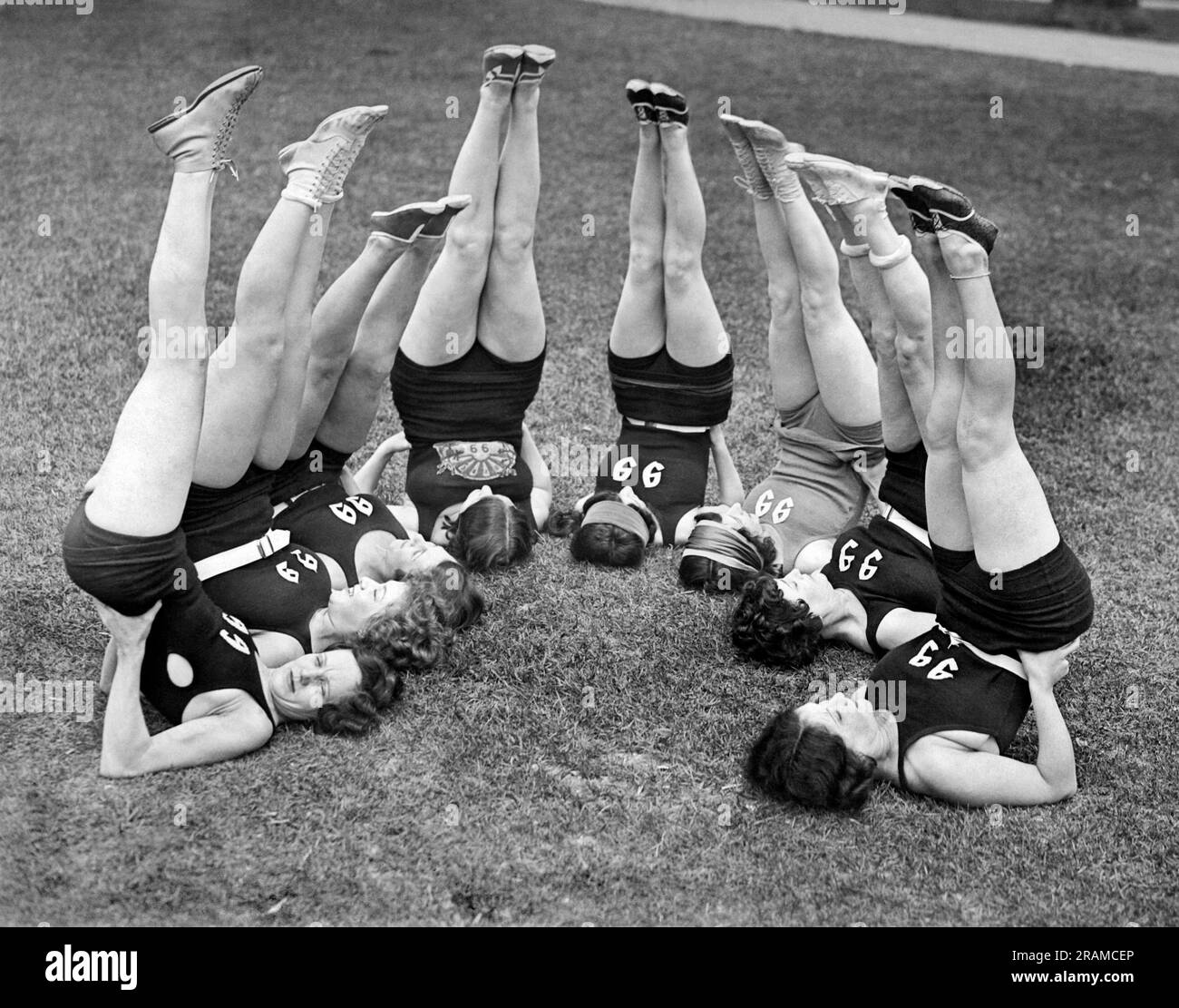 Los Angeles, California: October, 1927. Members of the "Elkettes ...